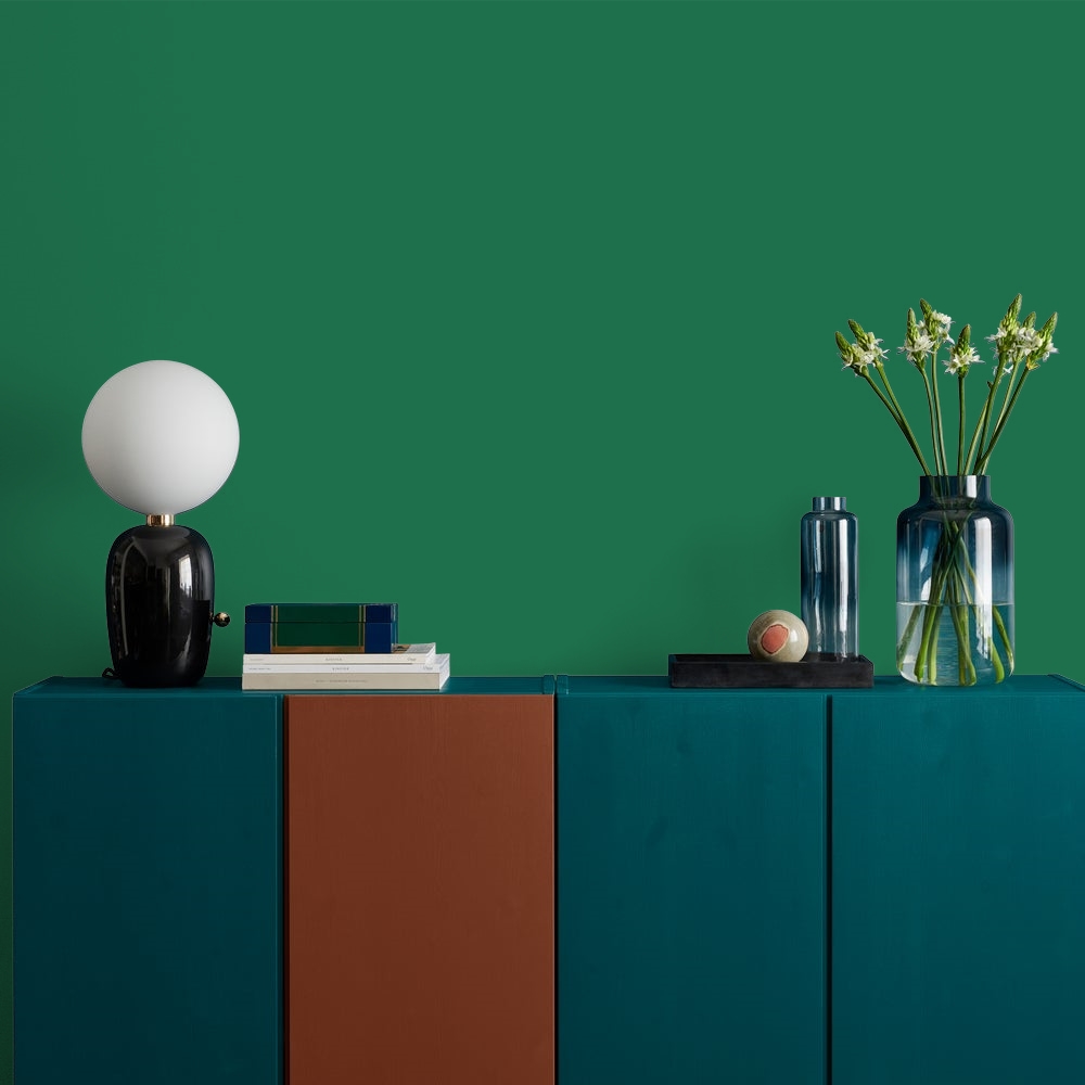 Cosmic Shower - Green Paint Colour | Johnstone's