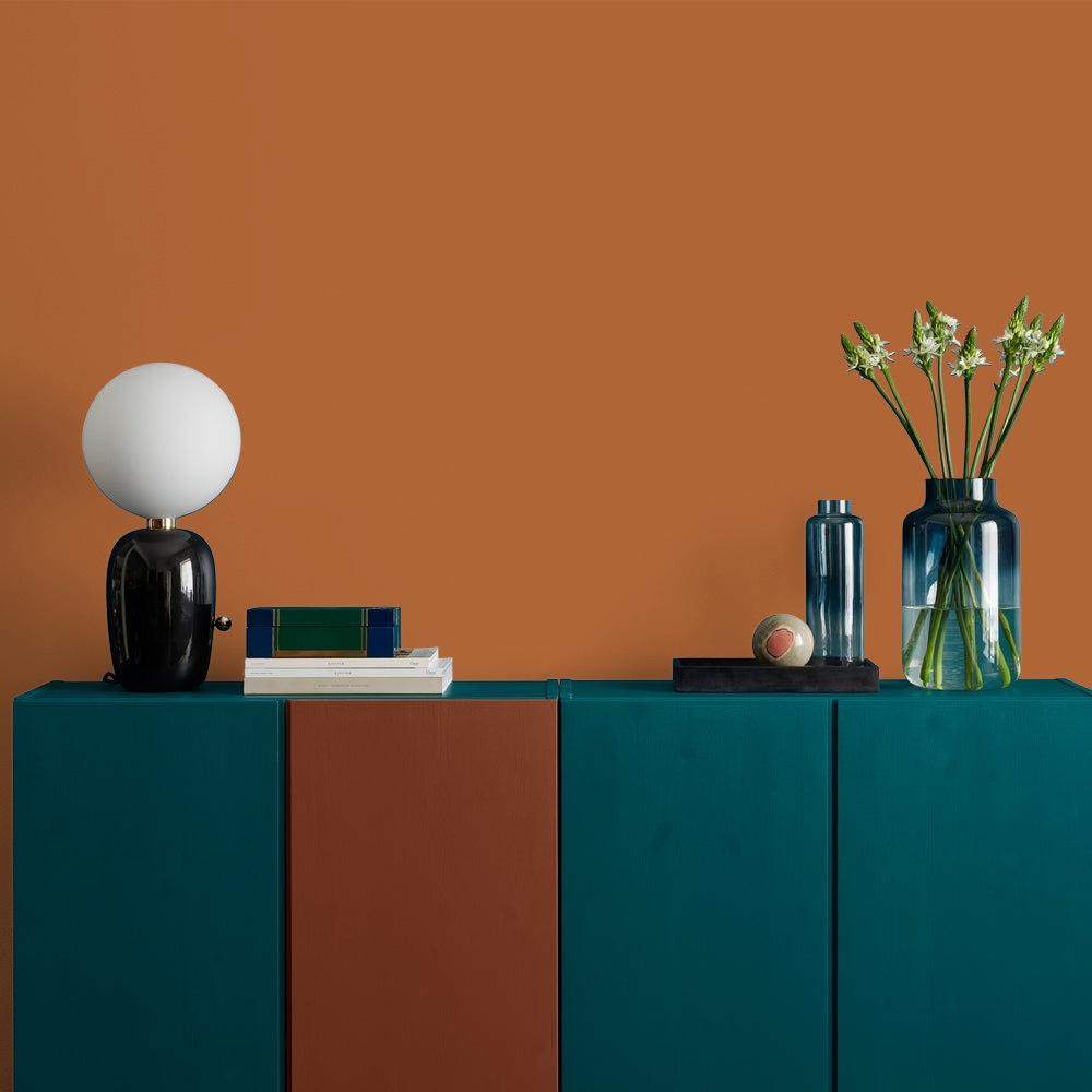 Grounded - Orange Paint Colour | Johnstone's